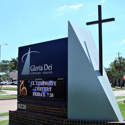 Church LED Sign Manufacturer - Bright Messages Images Colors