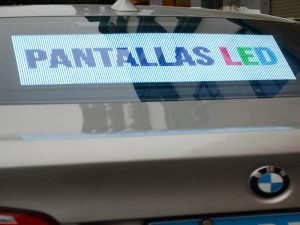 Rear Window LED Displays Manufacturer - Transparency 90%