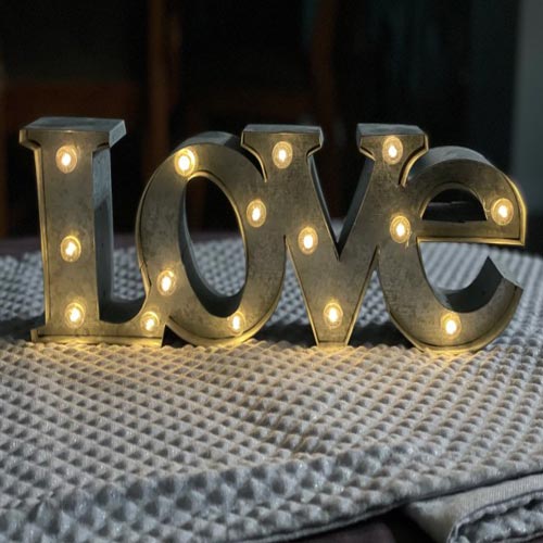 Love Light Up Sign - Jasionlight