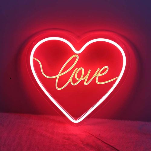 Unique & Energy Efficient Heart Neon Sign Manufacturer & Supplier