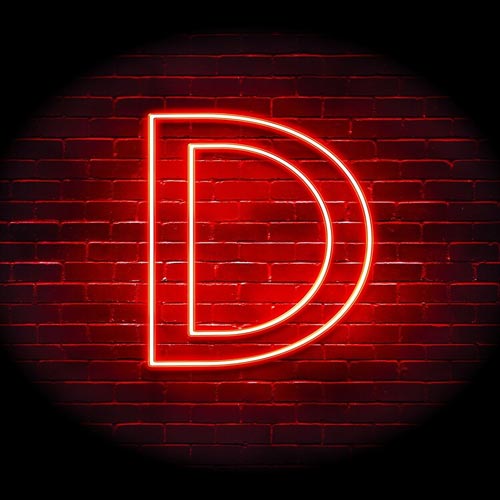 High Brightness And Energy Saving Red Neon Sign - Jasionlight