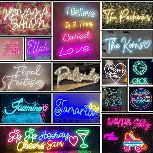 Custom Neon Name Signs - Jasionlight