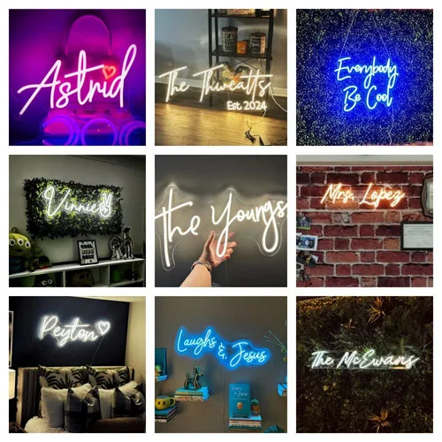 Custom LED Wall Signs - Jasionlight